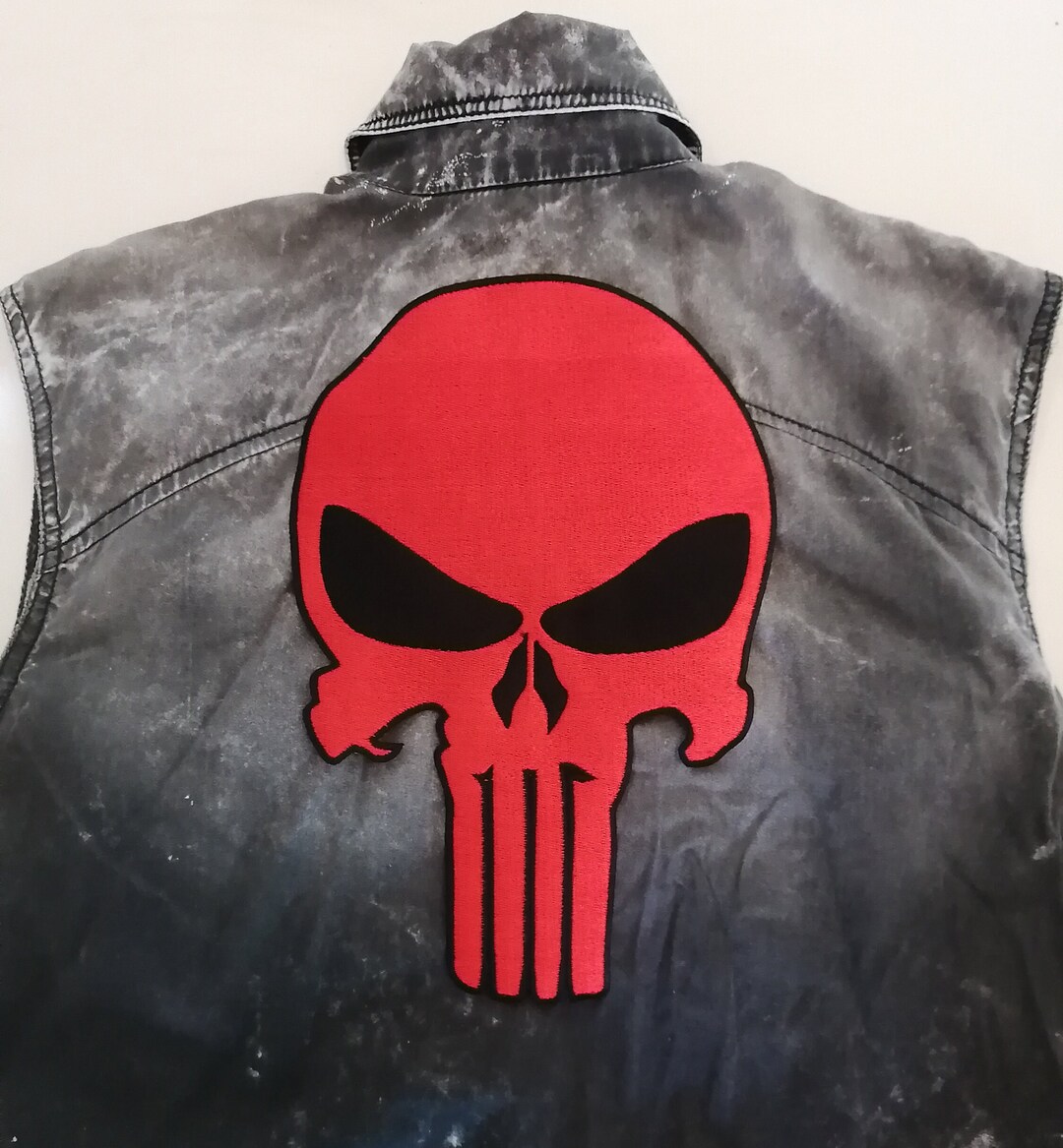 Large Size Skull Punisher Danger Soldier Scary Grim Reaper - Etsy
