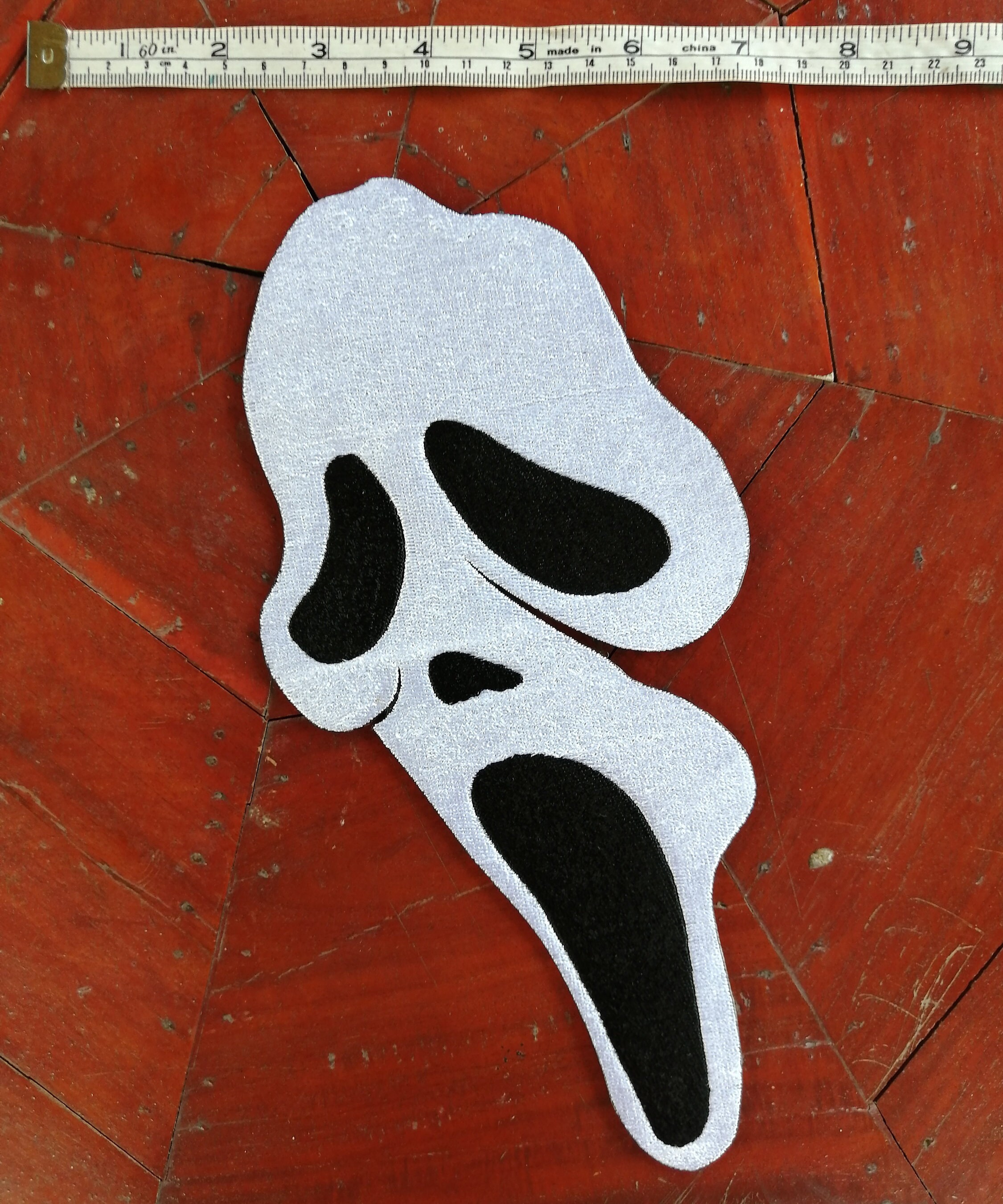 Scream Movie Ghost Face Mask Psychosis Killer Dark Badge | Etsy