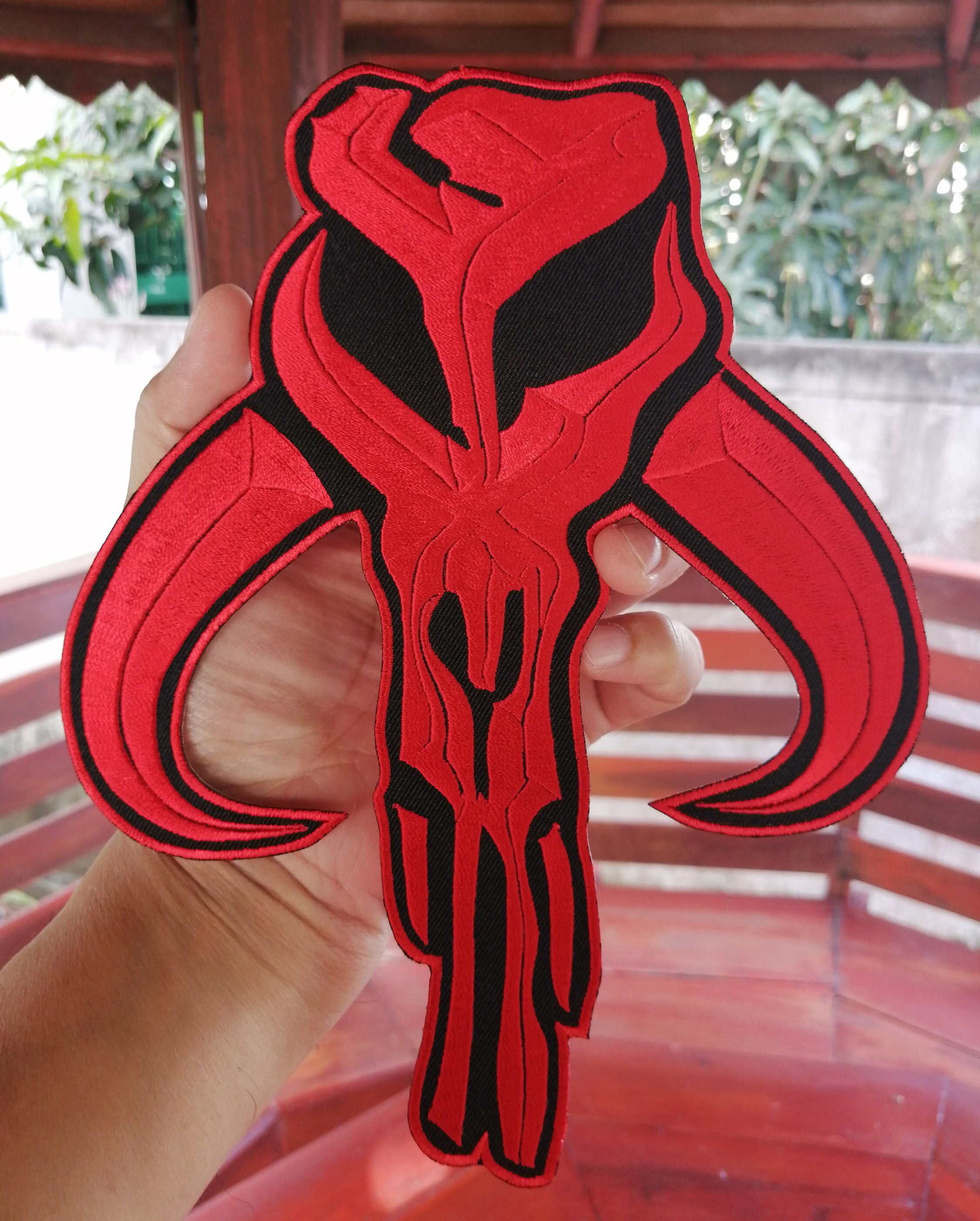 Red Mandalorian Symbol
