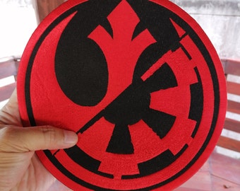 Large Rebel Alliance Galactic Star Wars Squadron Jedi Symbol | Etsy