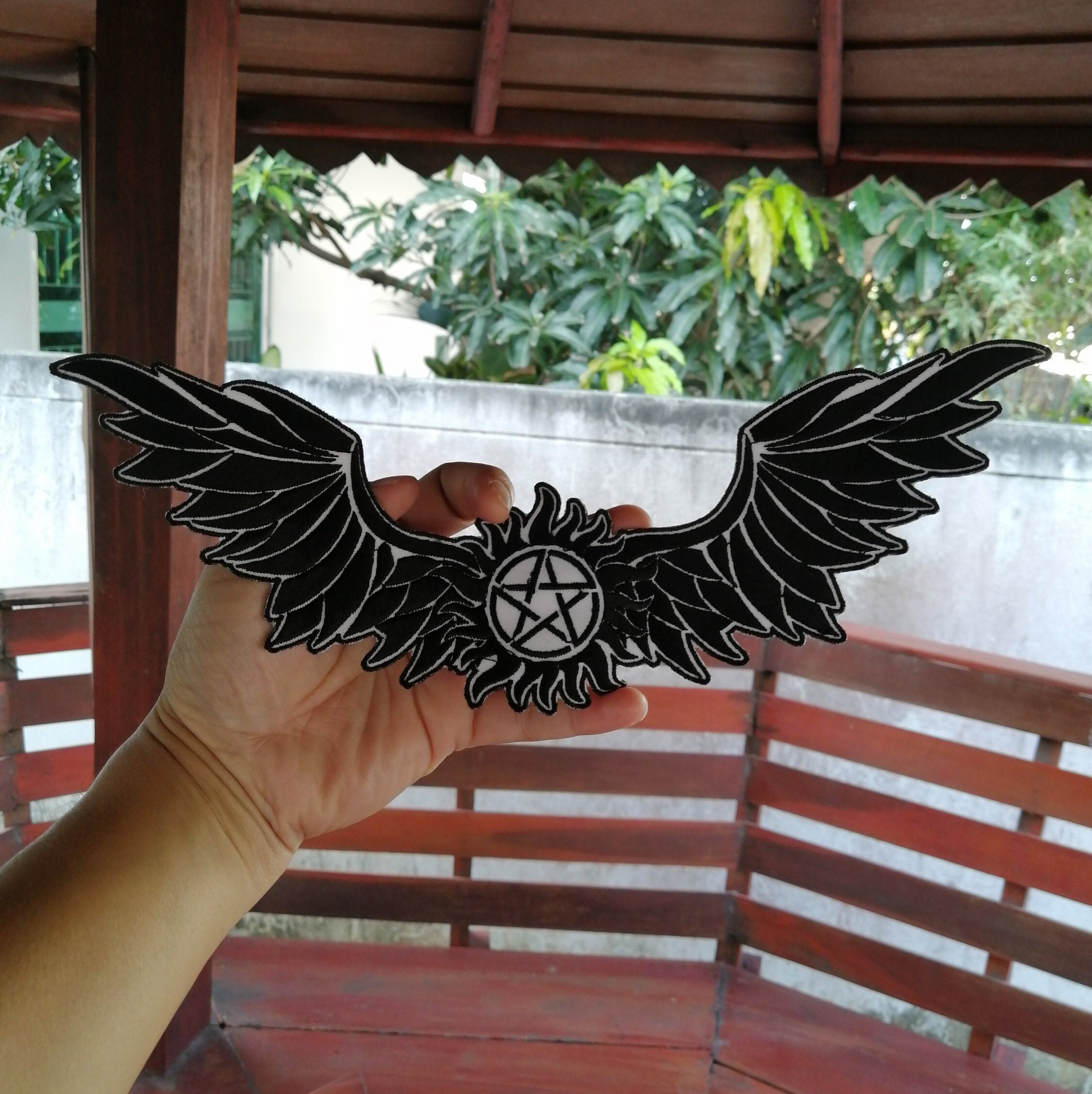 Supernatural Pentagram Pentacle Possession With Wings Angel - Etsy