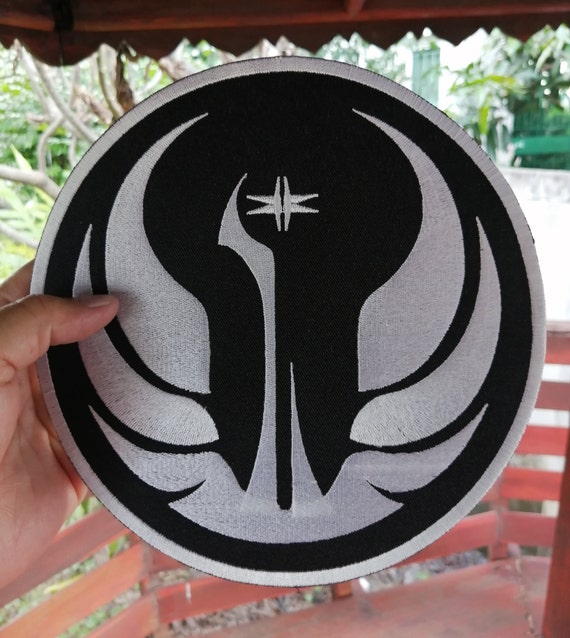 Large Old Galactic Republic Jedi Star Wars Symbol Embroidered | Etsy UK
