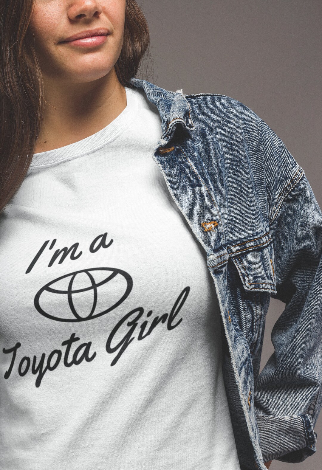 Toyota Girl Customized T-shirt / Personalized Toyota Gift / Birthday ...