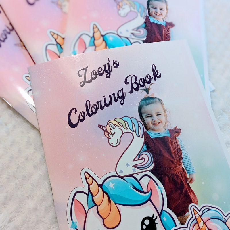 Coloring Book Party Favor - Etsy