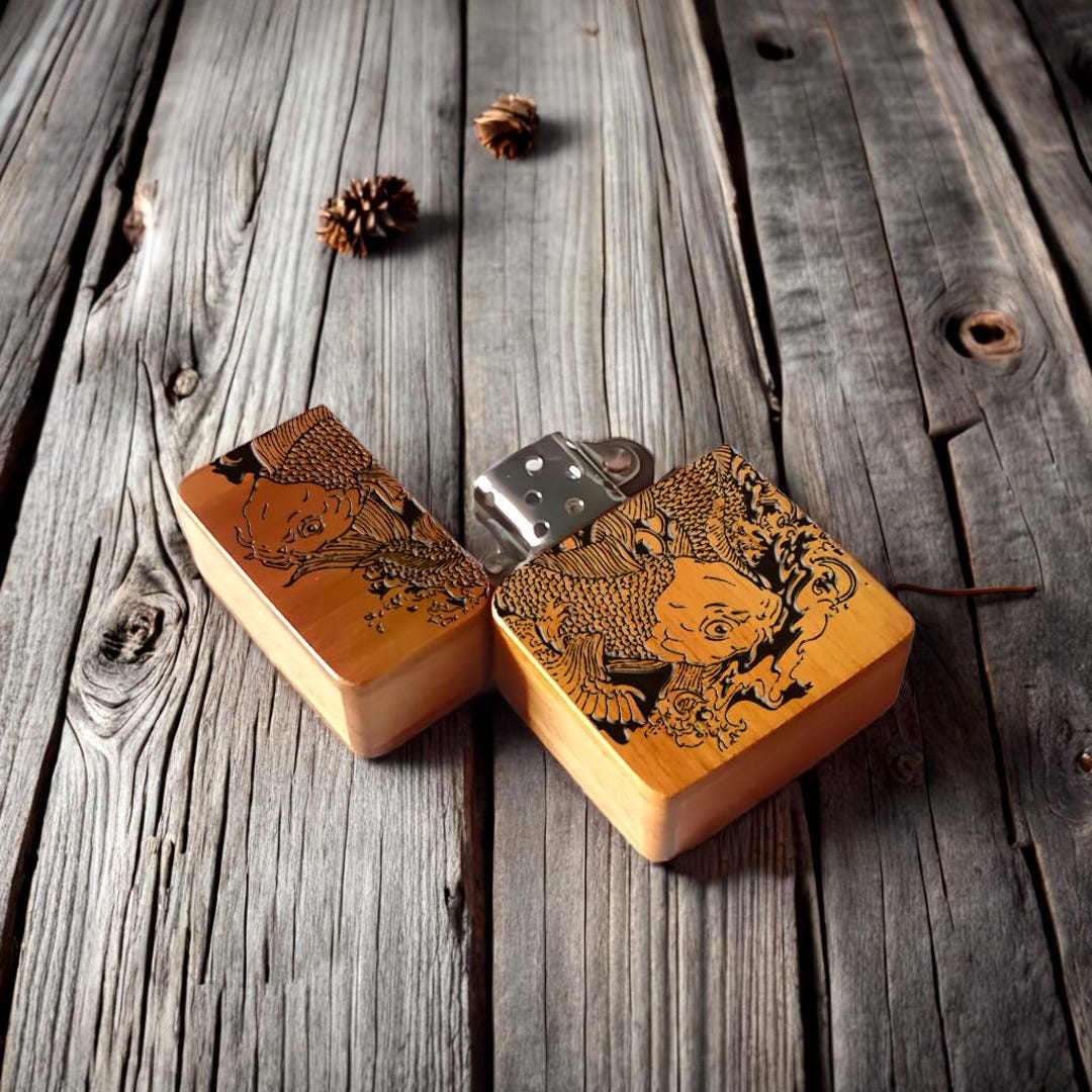 Pisces Zodiac Sign Engraved Lighter Gift Idea for Pisces Astrology ...