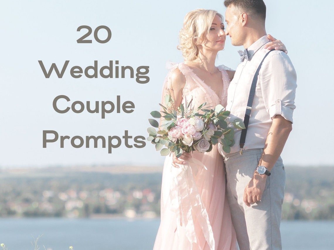 Digital Wedding Photography Prompt Cards, Posing Prompts, Posing Guide ...