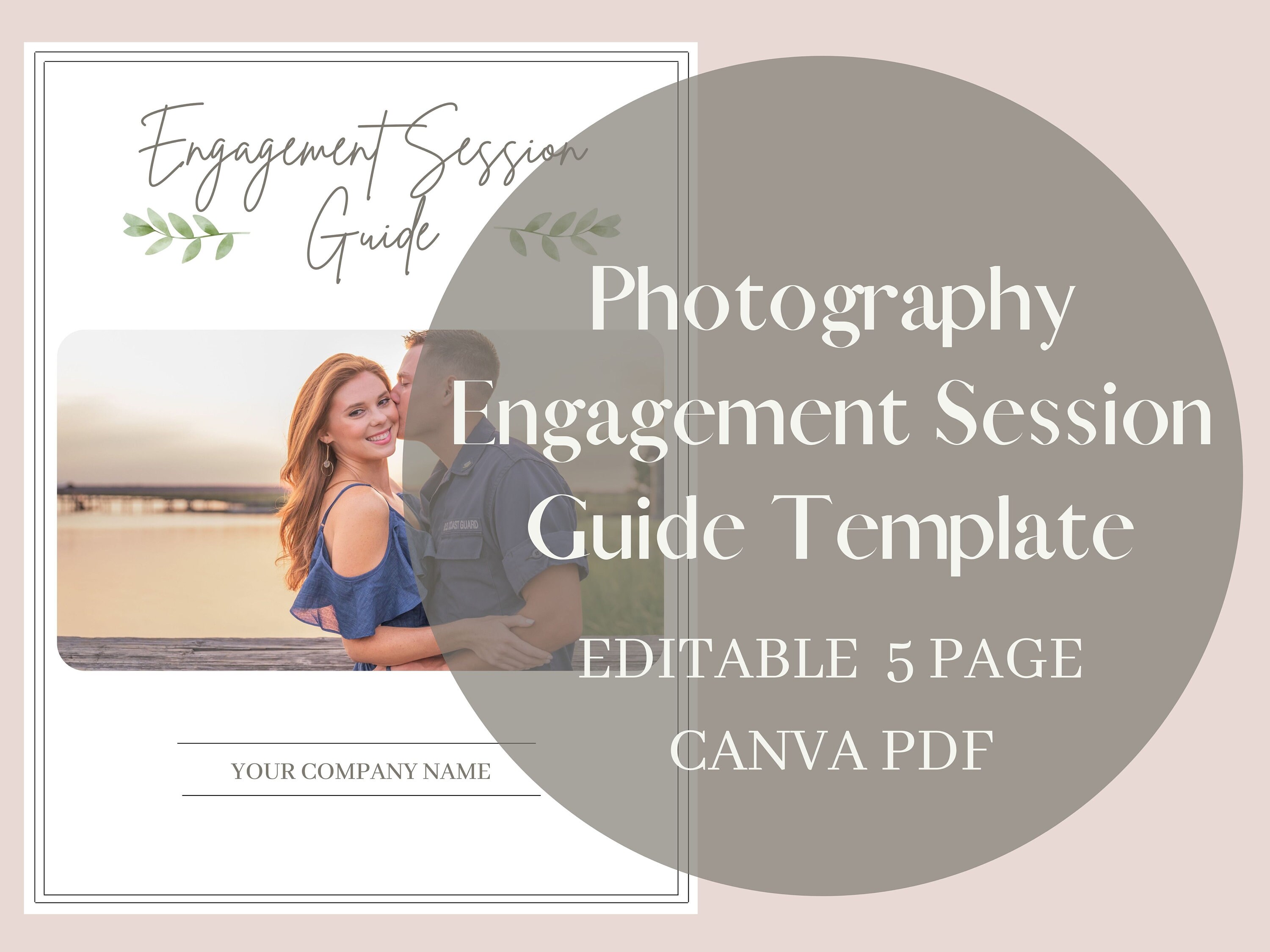 Photography Client Engagement Session Guide, Editable Canva Template ...