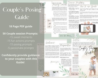 Photography Posing Cards - Etsy