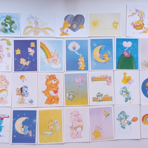 Care Bear Cards - Etsy