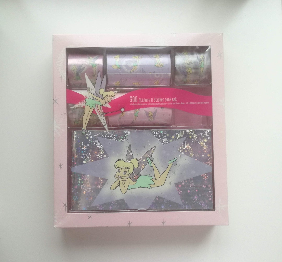 Vintage Disney Tinkerbell Sticker Set Peter Pan From 2000 Sticker Book ...