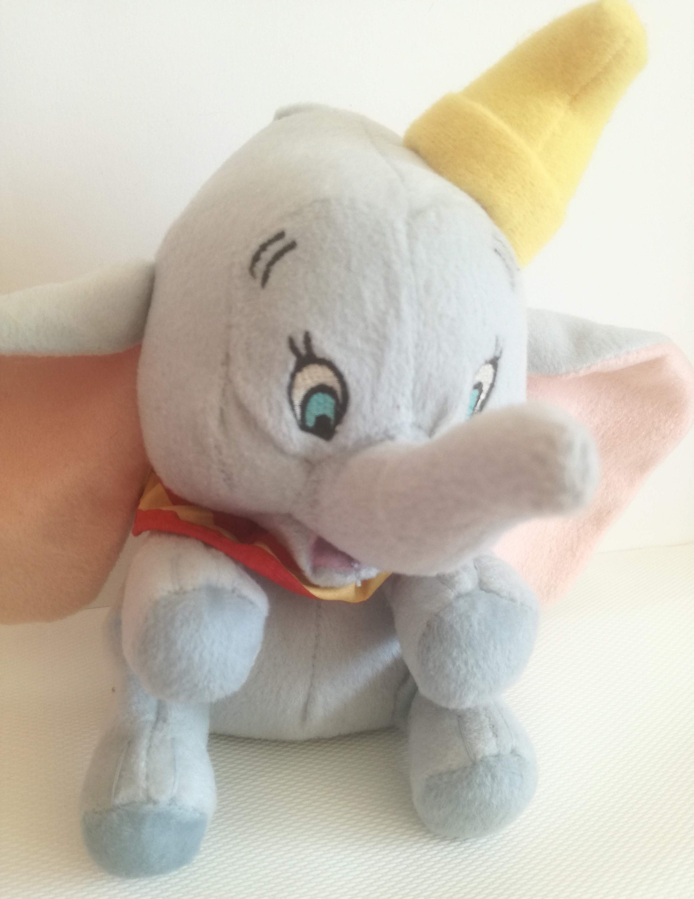 Vintage Disney Dumbo Plush Stuffed Animal Dumbo the elephant | Etsy
