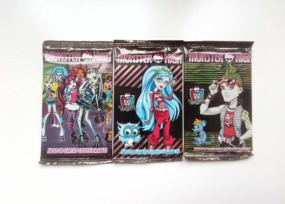 Monster High Lamincards Trading Cards - Unopened - Not Panini - Etsy