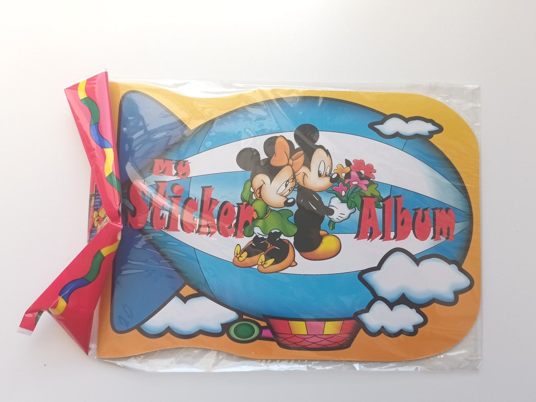 Disney Mickey Mouse Sticker Album New Unopened My Sticker Album Minnie ...