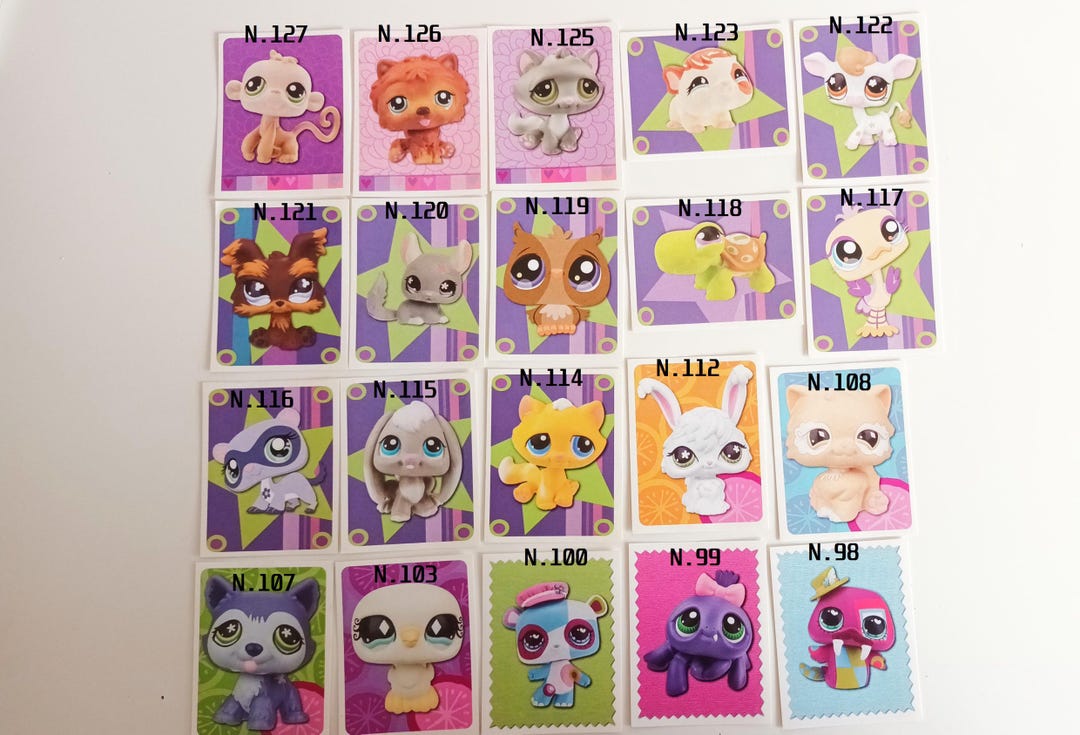 LPS Littlest Pet Shop Panini Stickers - for the Panini Sticker Album ...
