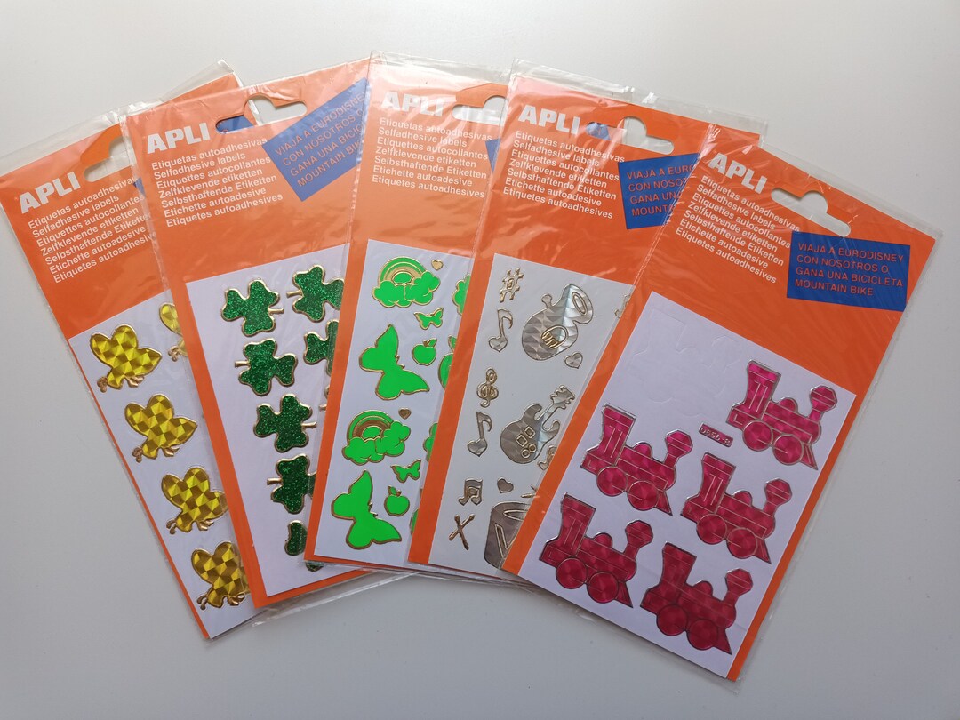 Vintage Kodak Sticker Sheets - Prismatic - From the 90's - Sparkle ...