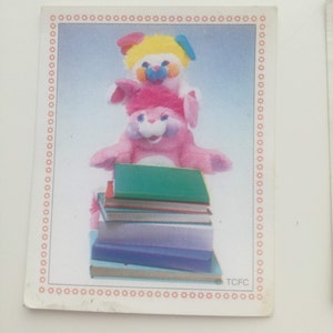 Vintage Popples Panini Stickers From 1987 for Popples Panini Sticker ...
