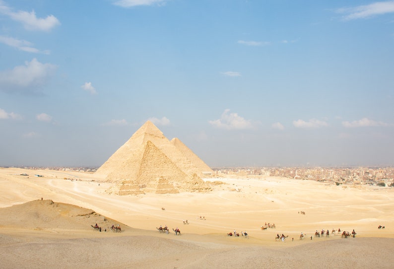 Pyramids of Cairo - Etsy
