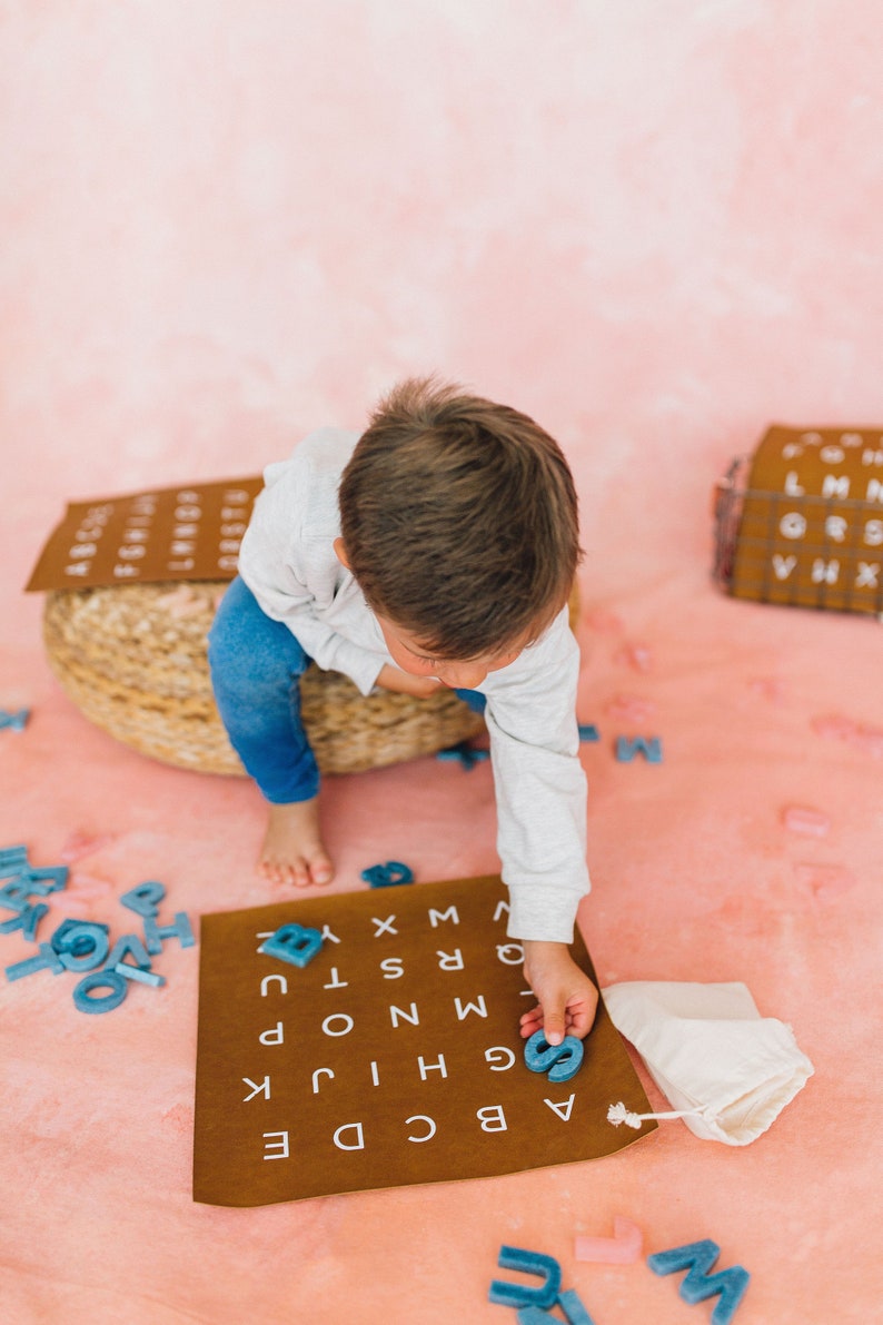 Leather ABC Mat Alphabet Mat for Resin Letters Resin - Etsy
