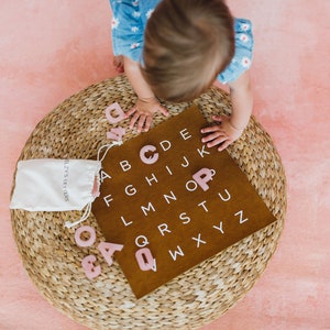 Leather ABC Mat Alphabet Mat for Resin Letters Resin - Etsy