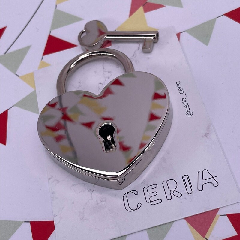 Heart Shaped Lock - Etsy