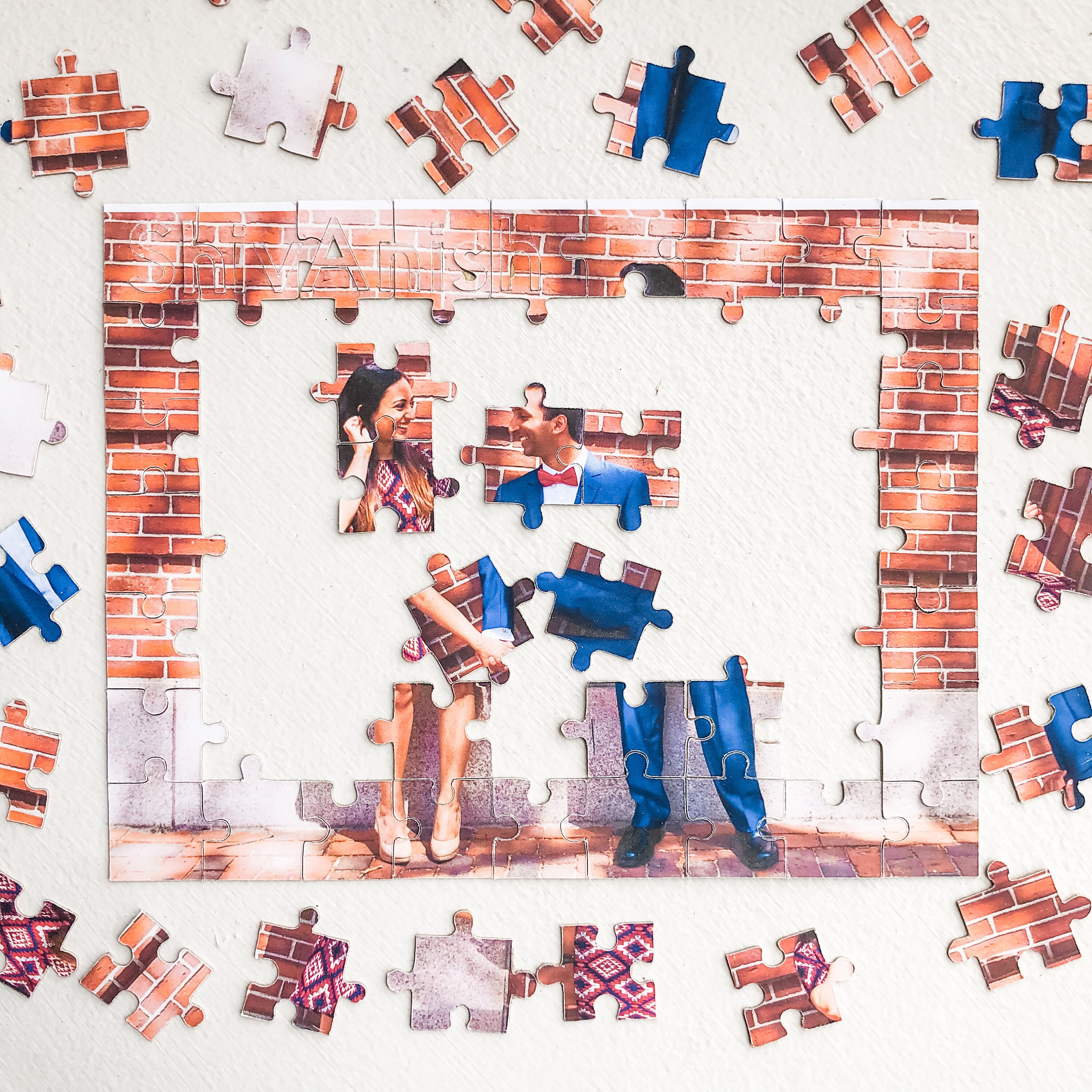 Personalized Puzzle With Custom Secret Message - Etsy