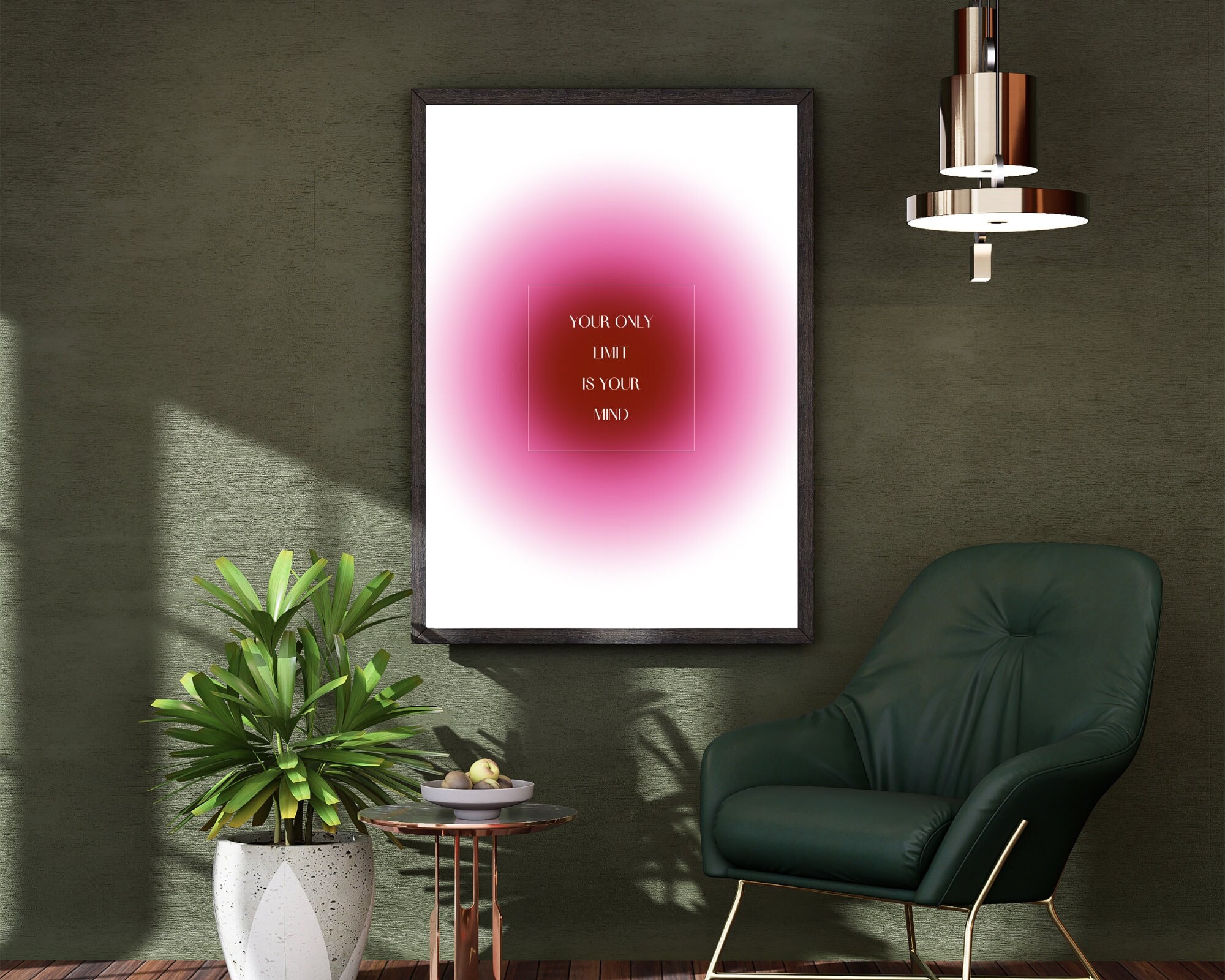 Printable Motivational Poster, 5 Sizes, Pdf Form your Only Limit is ...