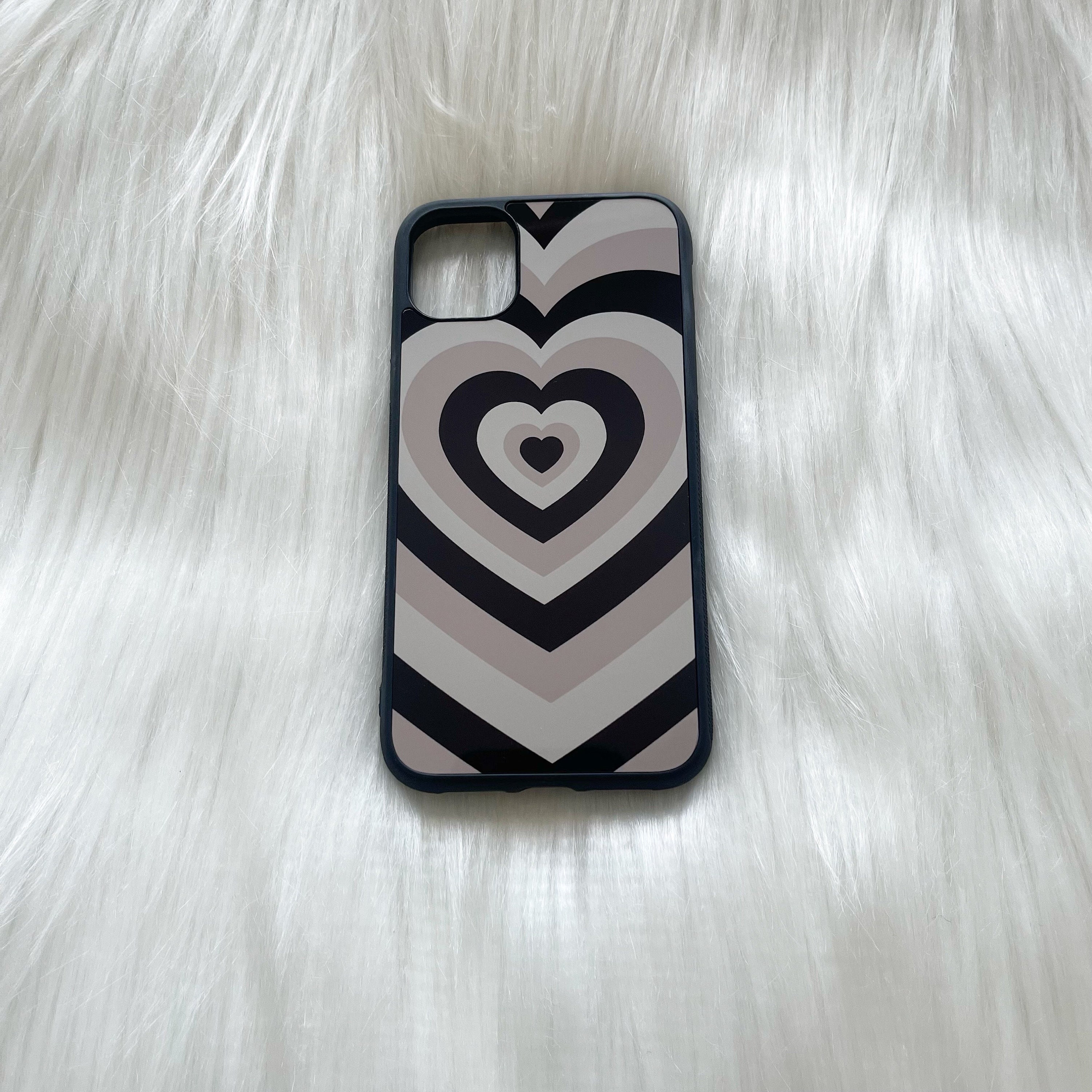 Blue Purple Grey Green Hearts Phone Case iphone & Android - Etsy UK