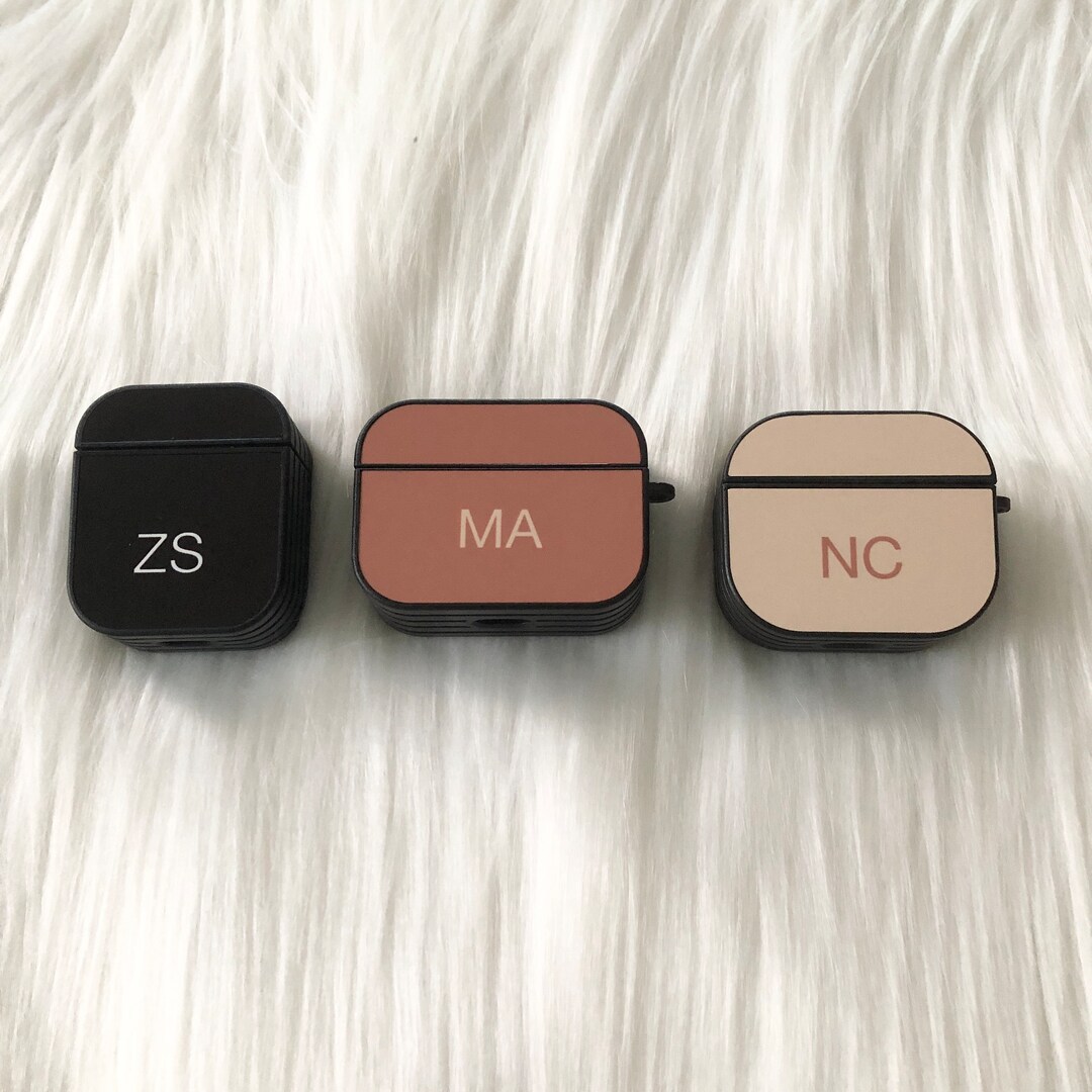 Personalised Initial AirPod 1st and 2nd and 3rd Generation and Airpods ...
