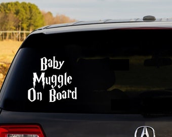 Baby Muggle Sticker - Etsy