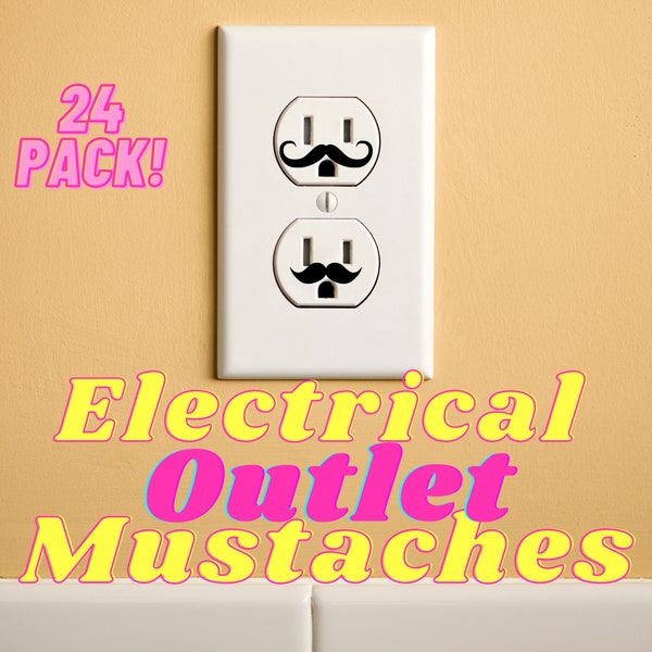Mustache Stickers - Etsy