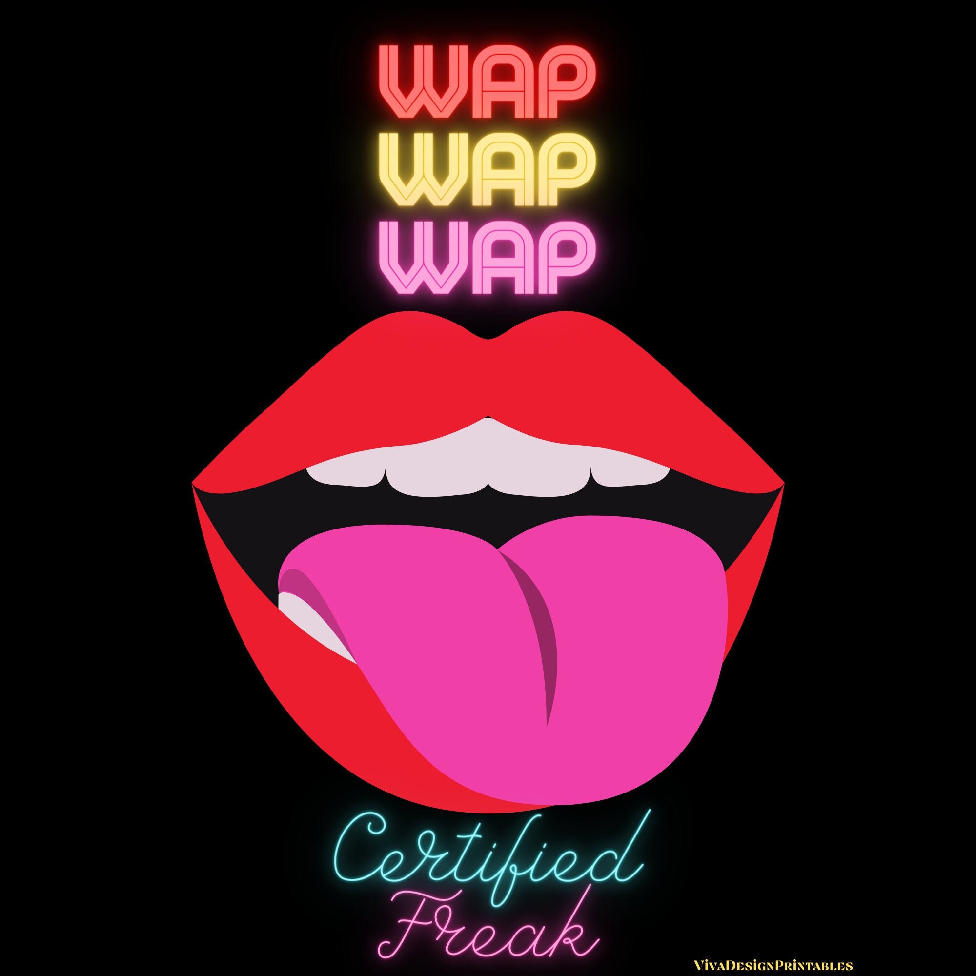 WAP Poster Digital Download Poster Instant Download Poster | Etsy