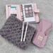 Planner Pouch, Chunky Crochet Planner Accessory, Ring Planner Pouch - Etsy