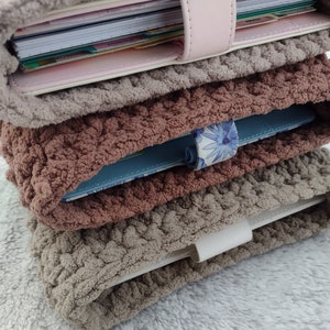 Planner Pouch, Chunky Crochet Planner Accessory, Ring Planner Pouch - Etsy