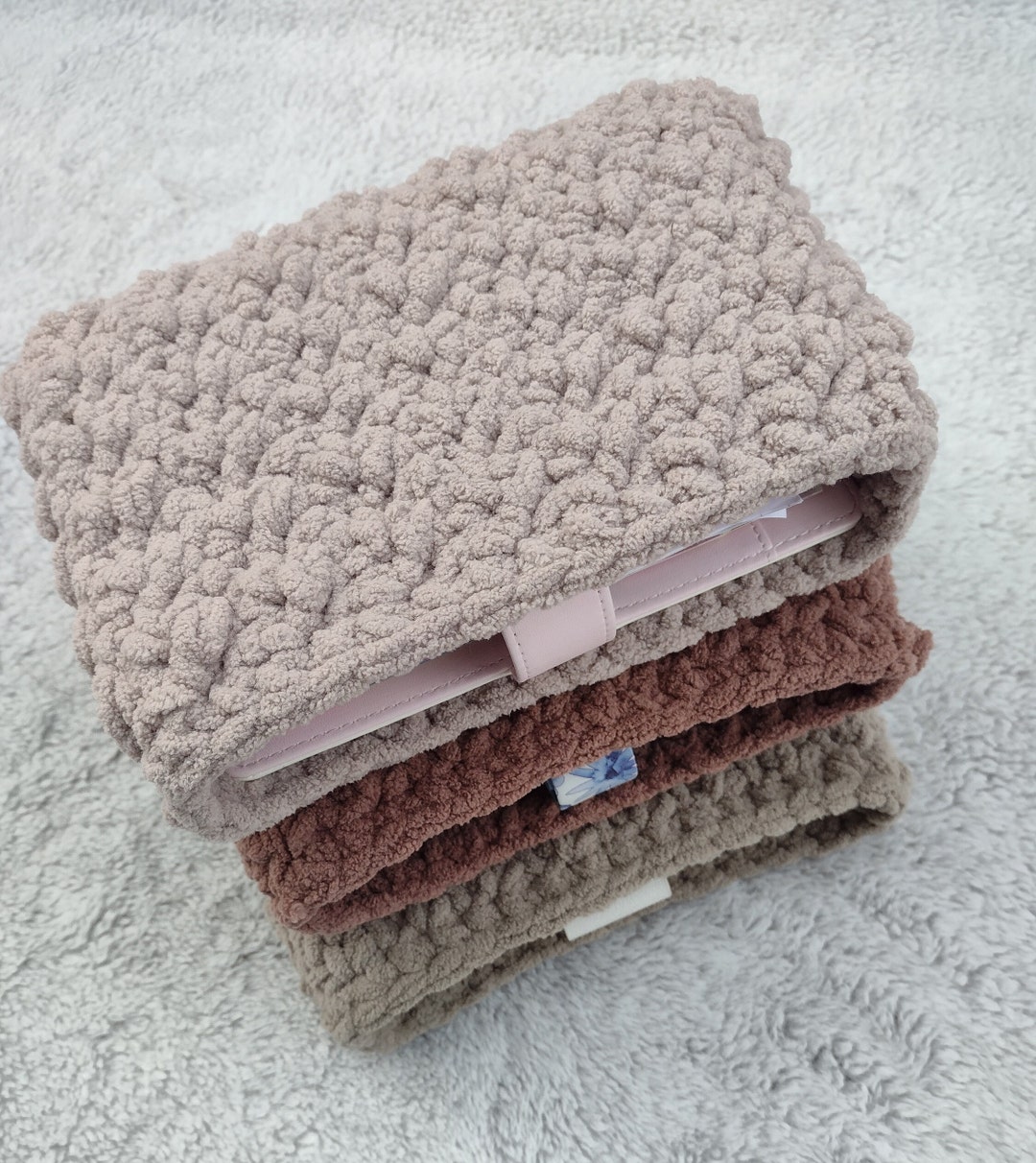 Planner Pouch, Chunky Crochet Planner Accessory, Ring Planner Pouch - Etsy