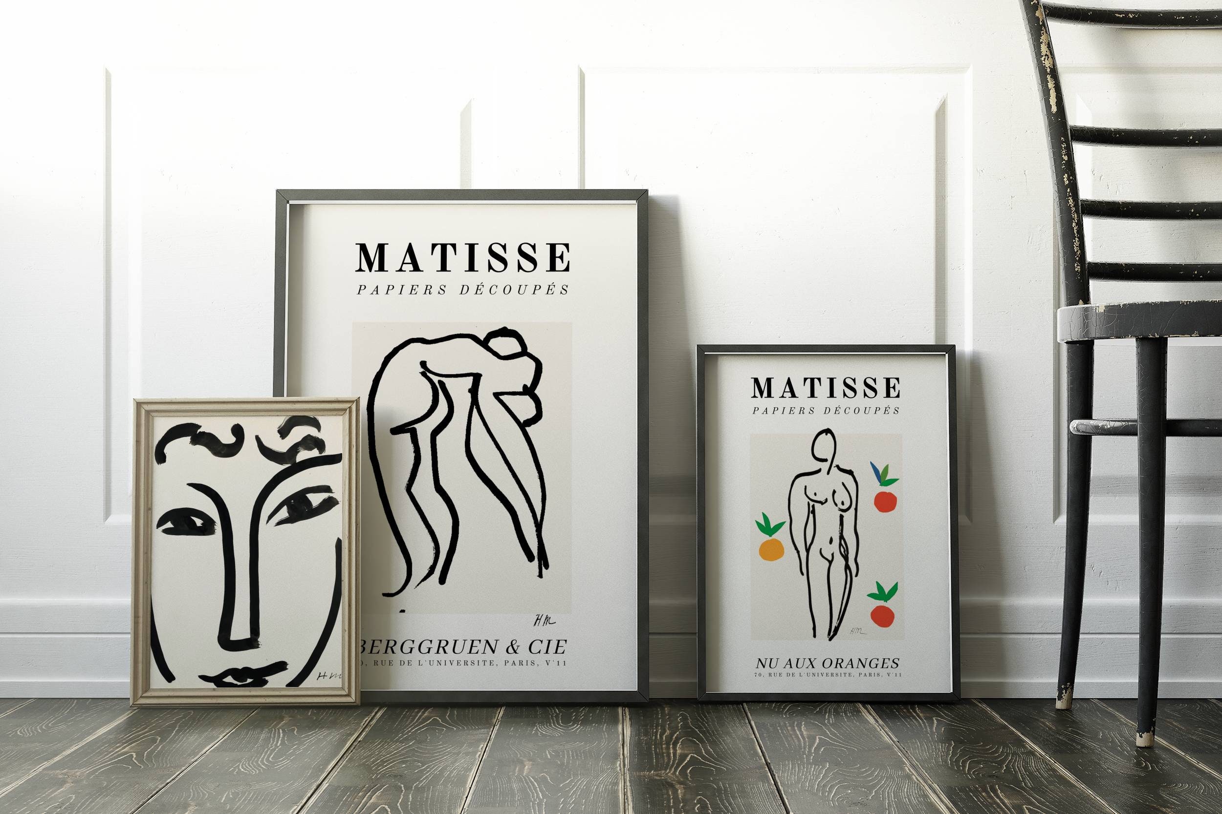 Matisse Face Drawing Digital Print 1960s Complete Your Wall Art With ...