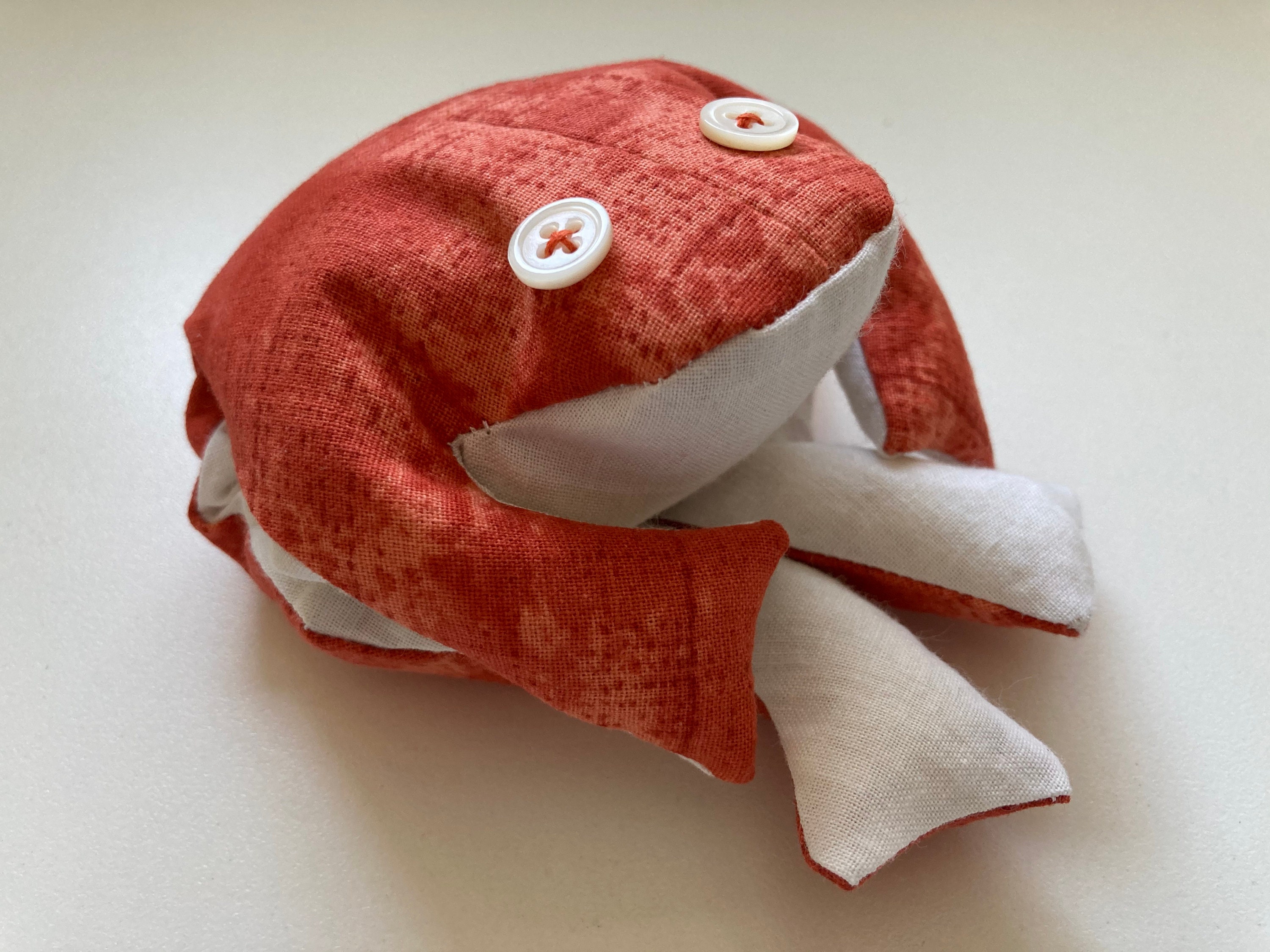 Sweet Orange Frog for Emotional Strength and Happiness - Etsy