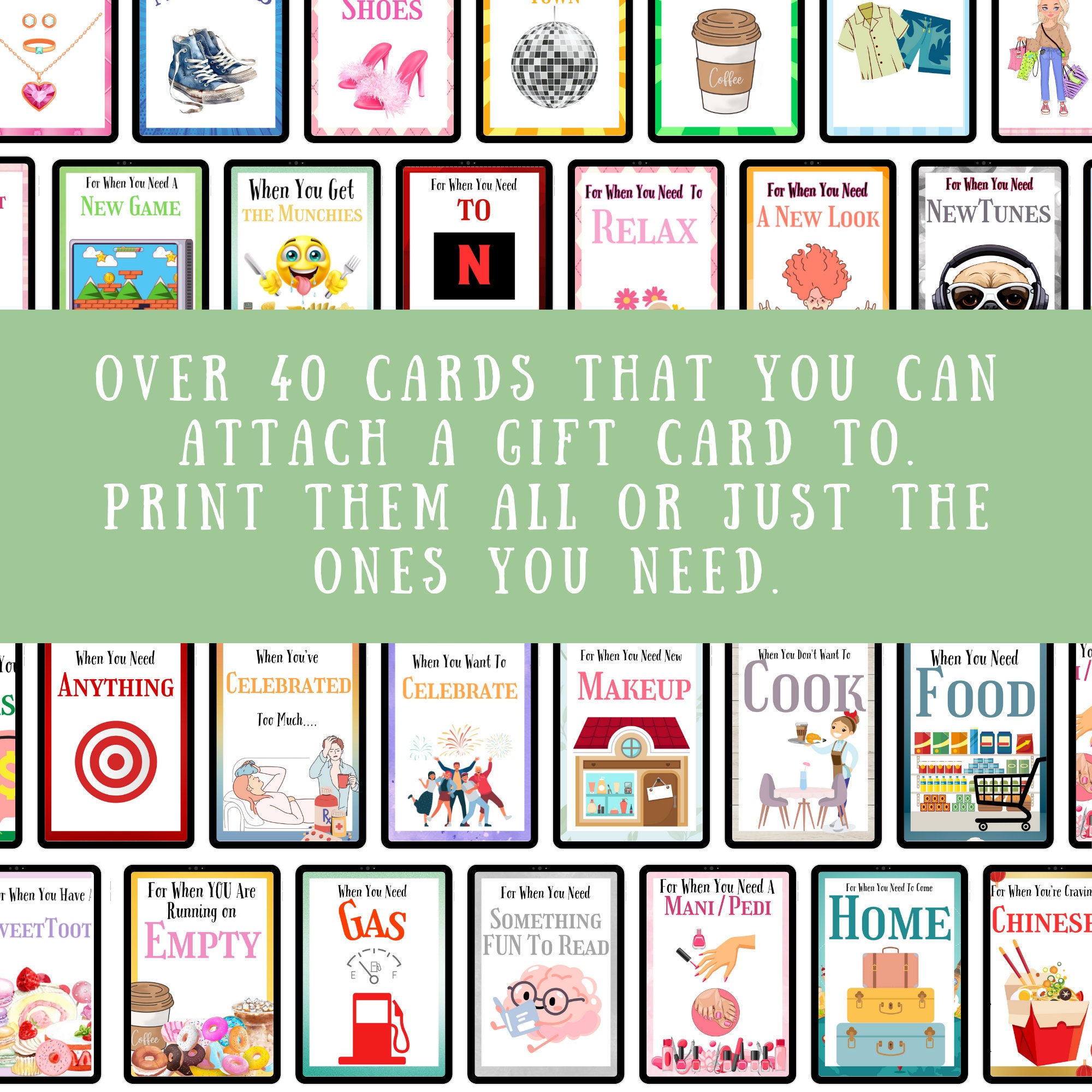 Printable Graduation Gift Card Book, High School Graduation, College ...