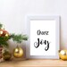 Choose Joy Printable Wall Art Encouragement Quote Home - Etsy