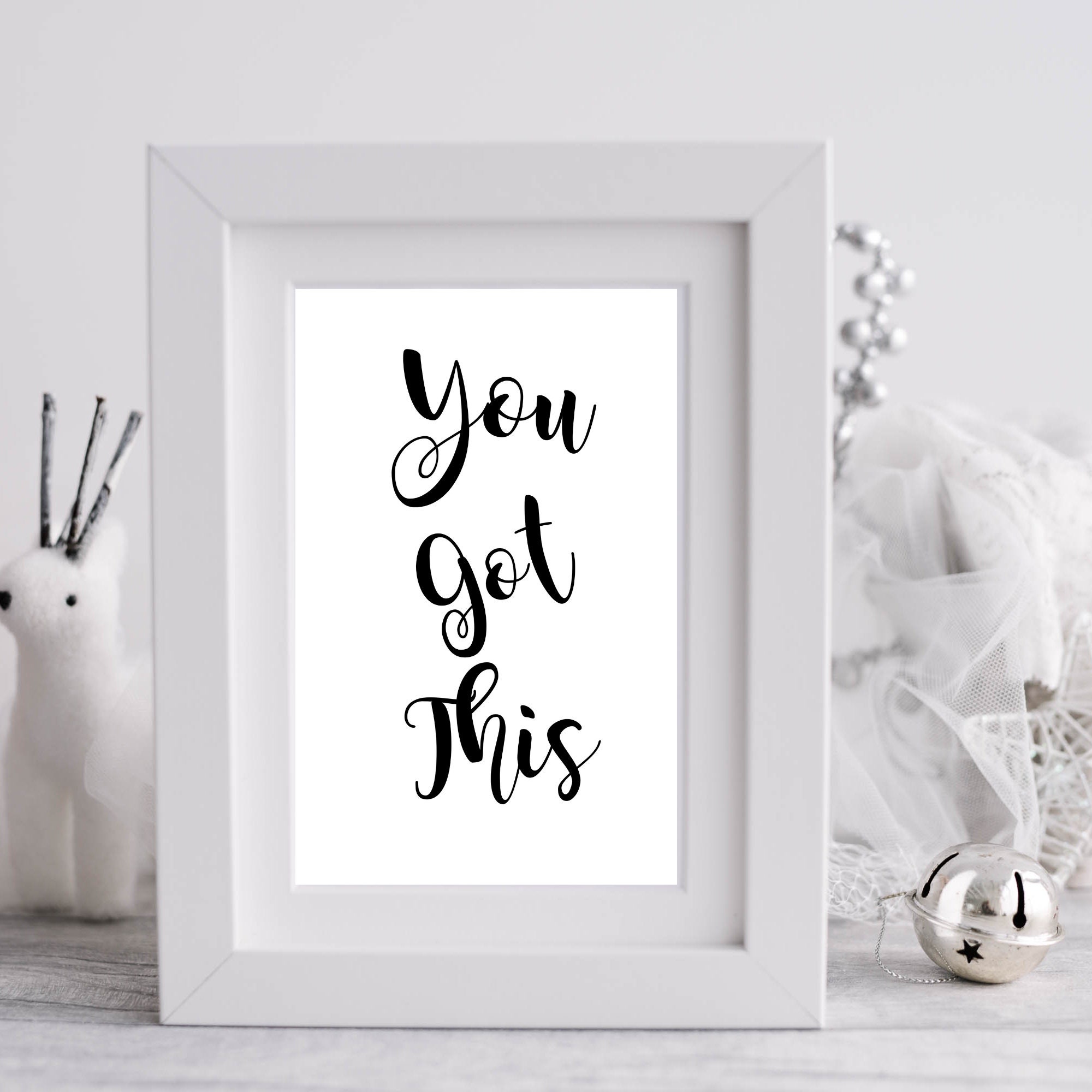 You Got This Printable Wall Art, Motivational Poster, Inspirational ...
