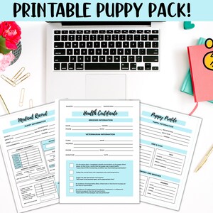 Printable Pet Planner Bundle, Pet Care Sheets, Pet Sitter Notes, New ...