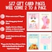 Printable Christmas Gift Card Book, 40 Pages for Festive Gifting ...
