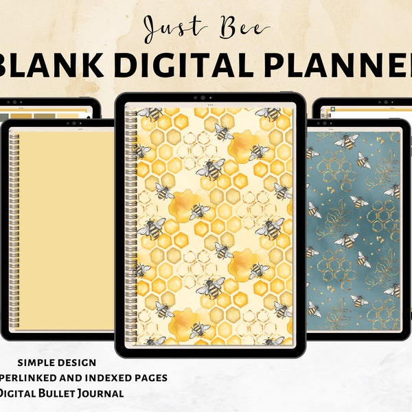 Bumble Bee Planner - Etsy
