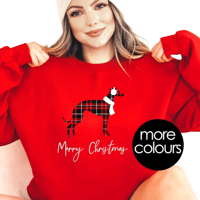 Greyhound Christmas - Etsy