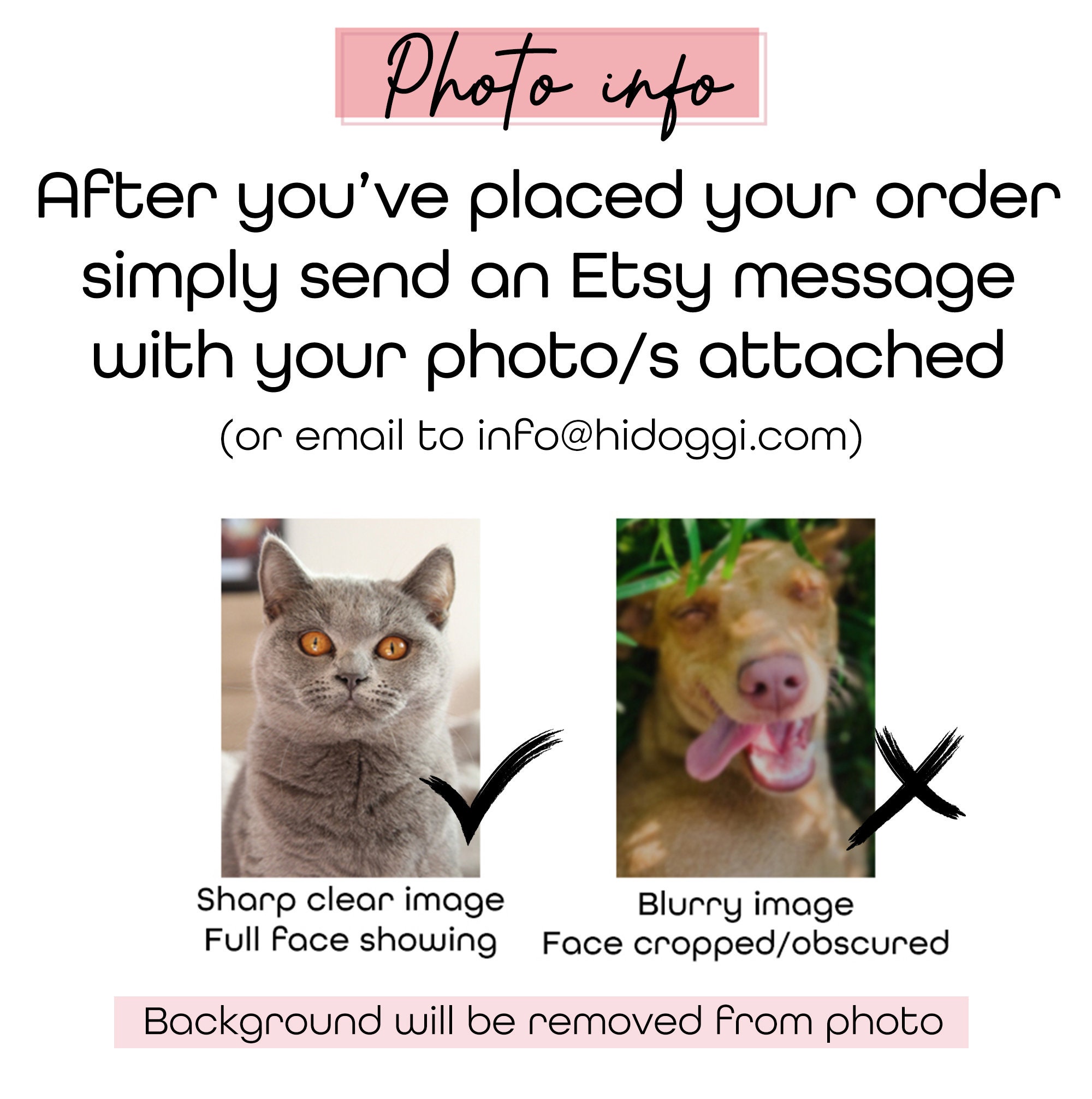 Cat Face Text Message