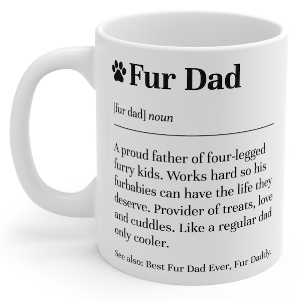 Fur Dad - Etsy