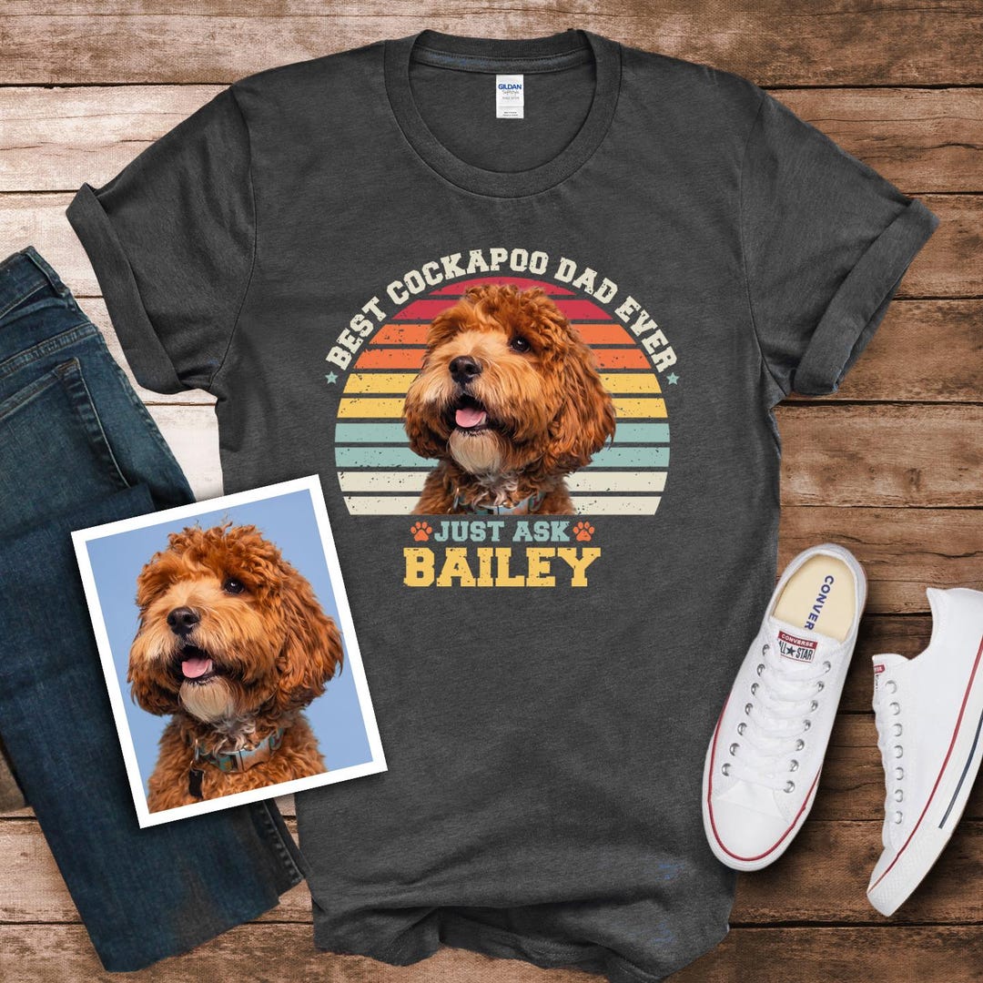Cockapoo Dad Gifts. Father's Day Cockapoo Dog Dad Gift. Personalised ...