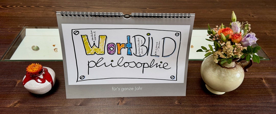 Word Picture Philosophy No.2 Calendar A4 - Etsy