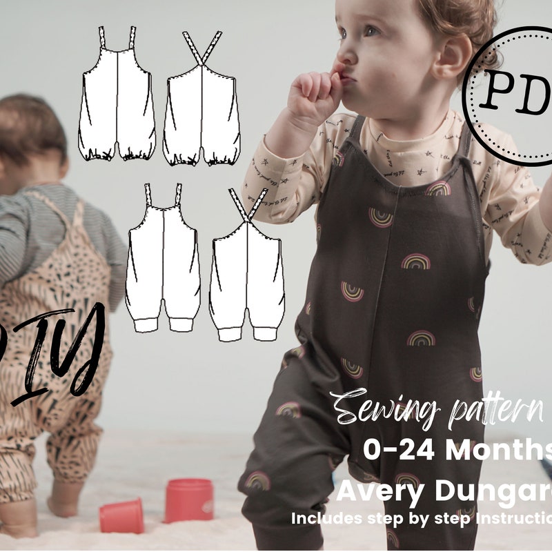 Dungaree Pattern - Etsy