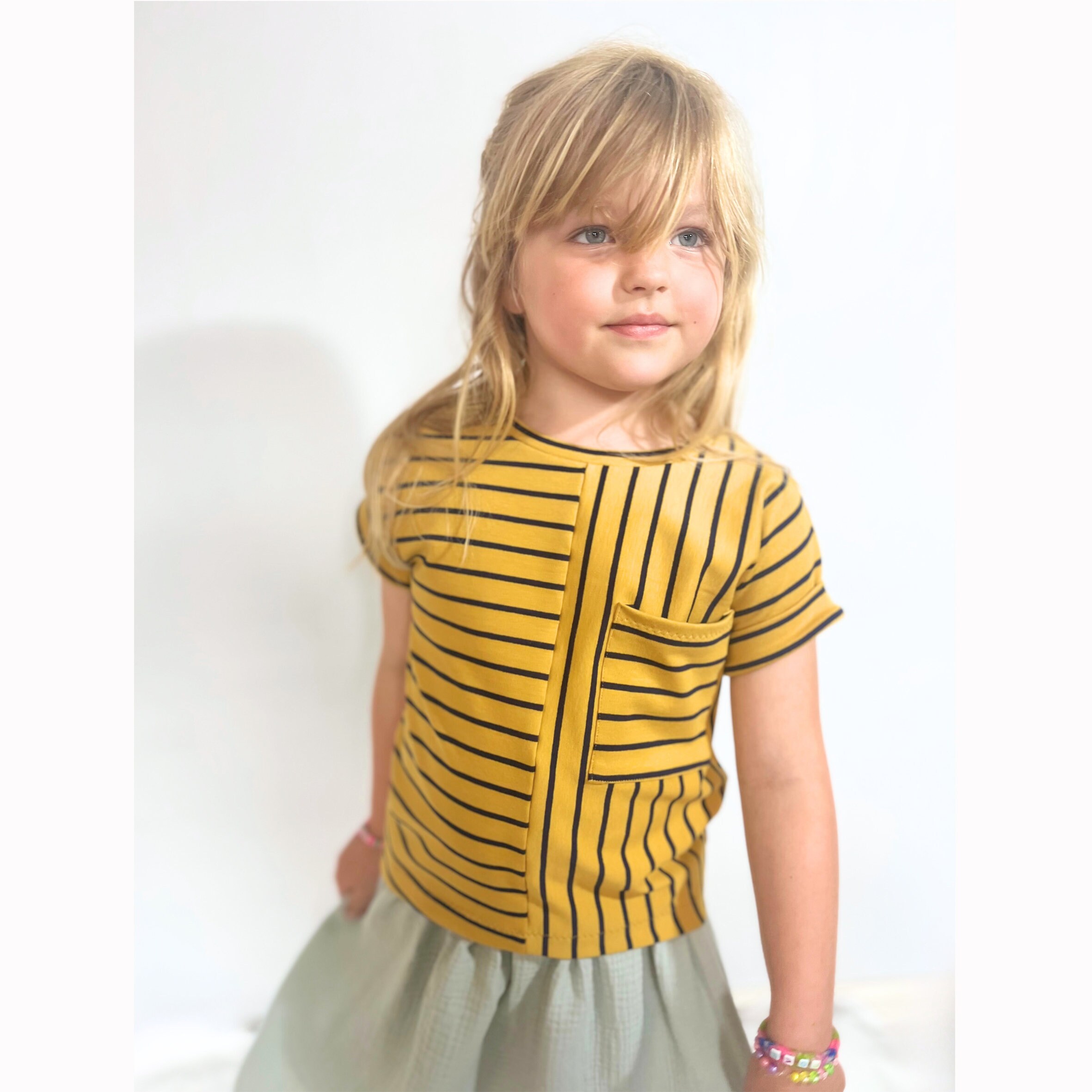 PDF Slouchy T-shirt Sewing Pattern for Kids. DIY Print at Home Pattern ...