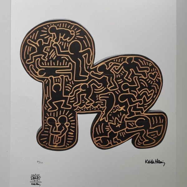 Keith Haring Wall Decal - Etsy
